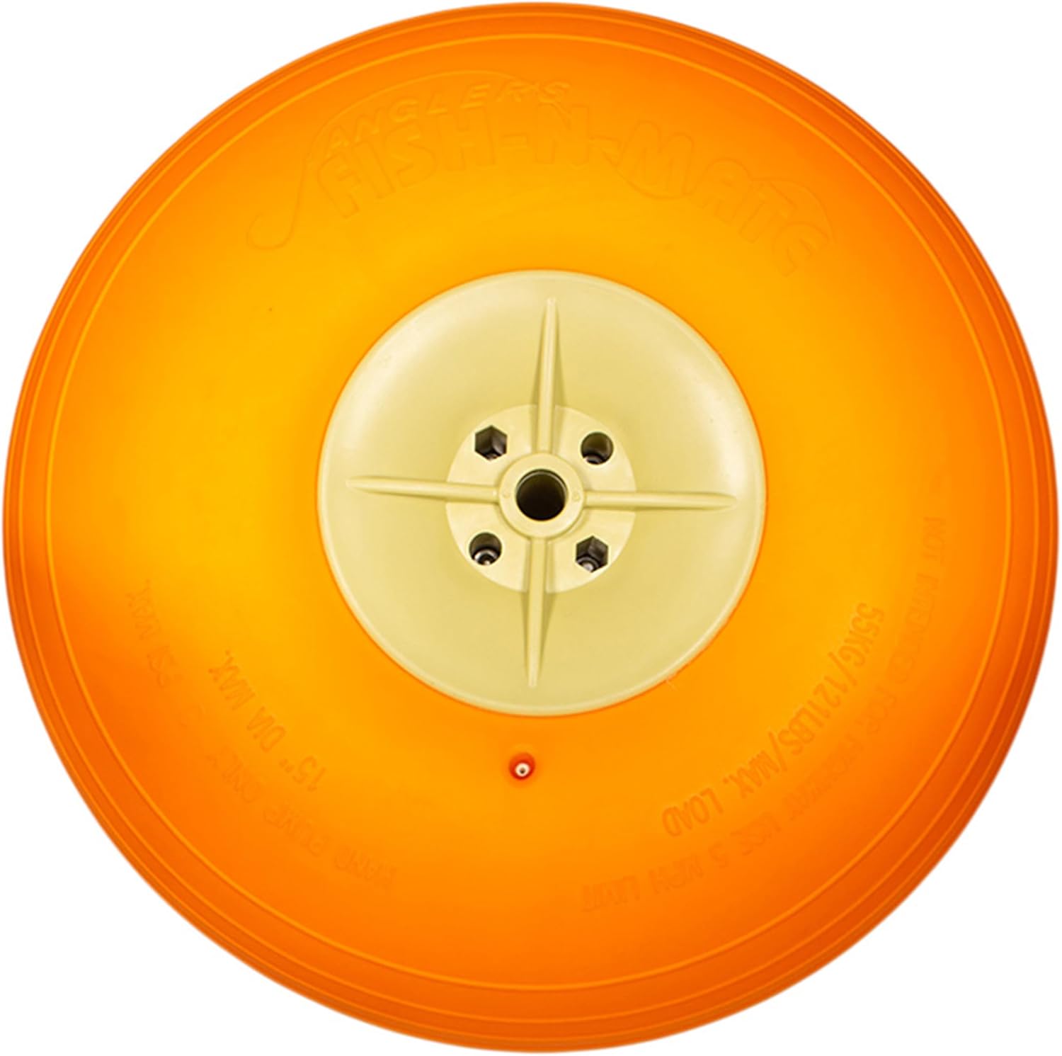 Amazon.com: Angler's Fish-N-Mate 617 Single Orange Poly Wheel Tire ...