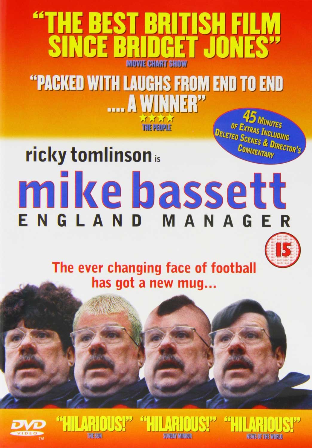 Mike Bassett - England Manager [DVD]: Amazon.co.uk: Ricky Tomlinson ...