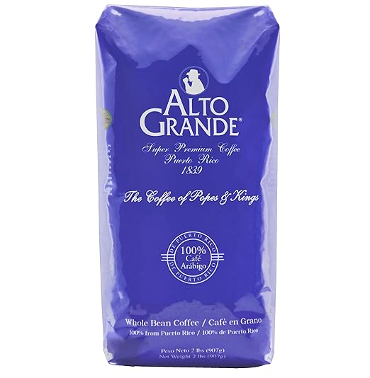Amazon.com : Alto Grande Premium Coffee Whole Bean - 2 Lbs (Pack of 1 ...