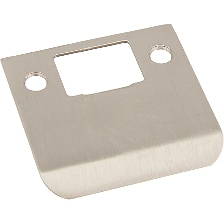 Extended Full Lip Strike Plate US15 Satin Nickel Door Lock Striker (2 ...