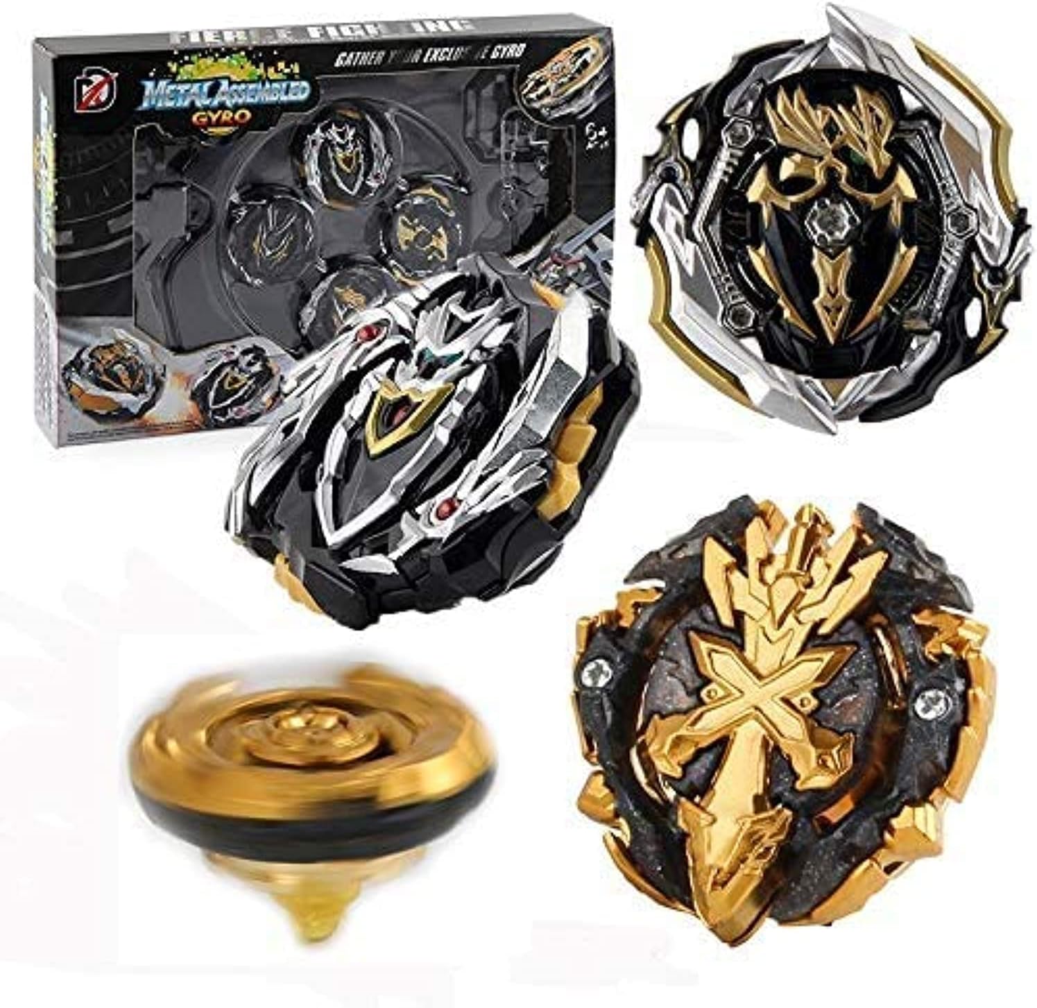 Kanon 4 Pieces Burst Gyro Set, 4D Fusion Model Metal Masters ...