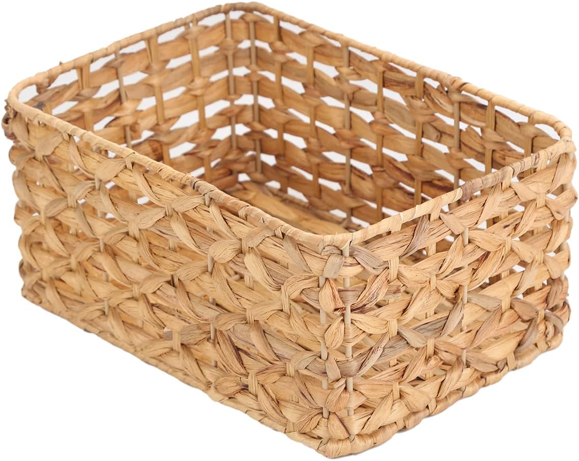 Amazon.com - Rectangular Wicker Storage container, Organizer Box ...