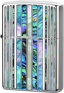 Amazon.com: Zippo SHELL STRIPE SV Shell Stripe Silver 1201S831 : Health ...