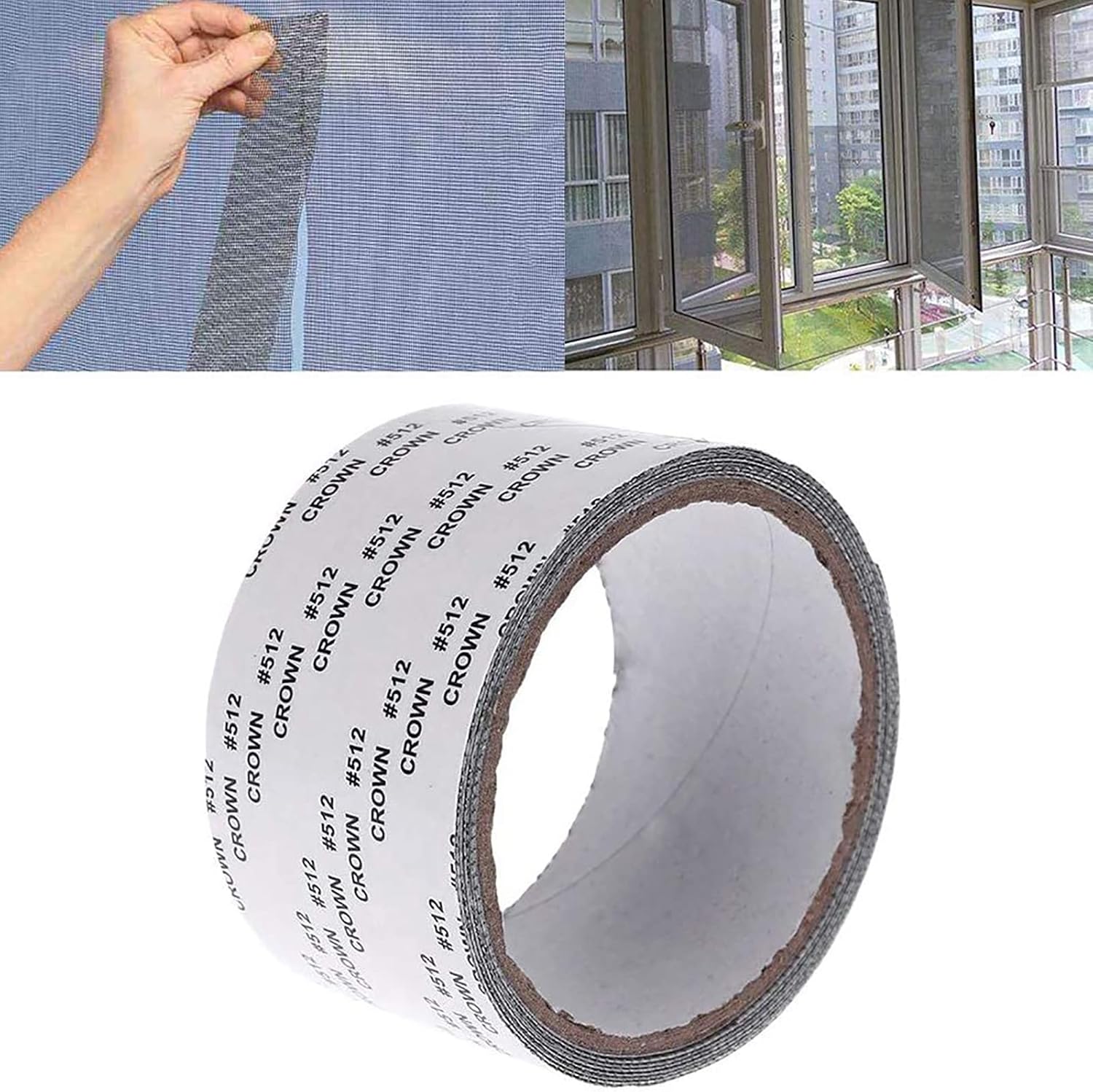 Screen Patch Repair Kit Tape, 5 Pieces Door Window Screen Repair Tape ...