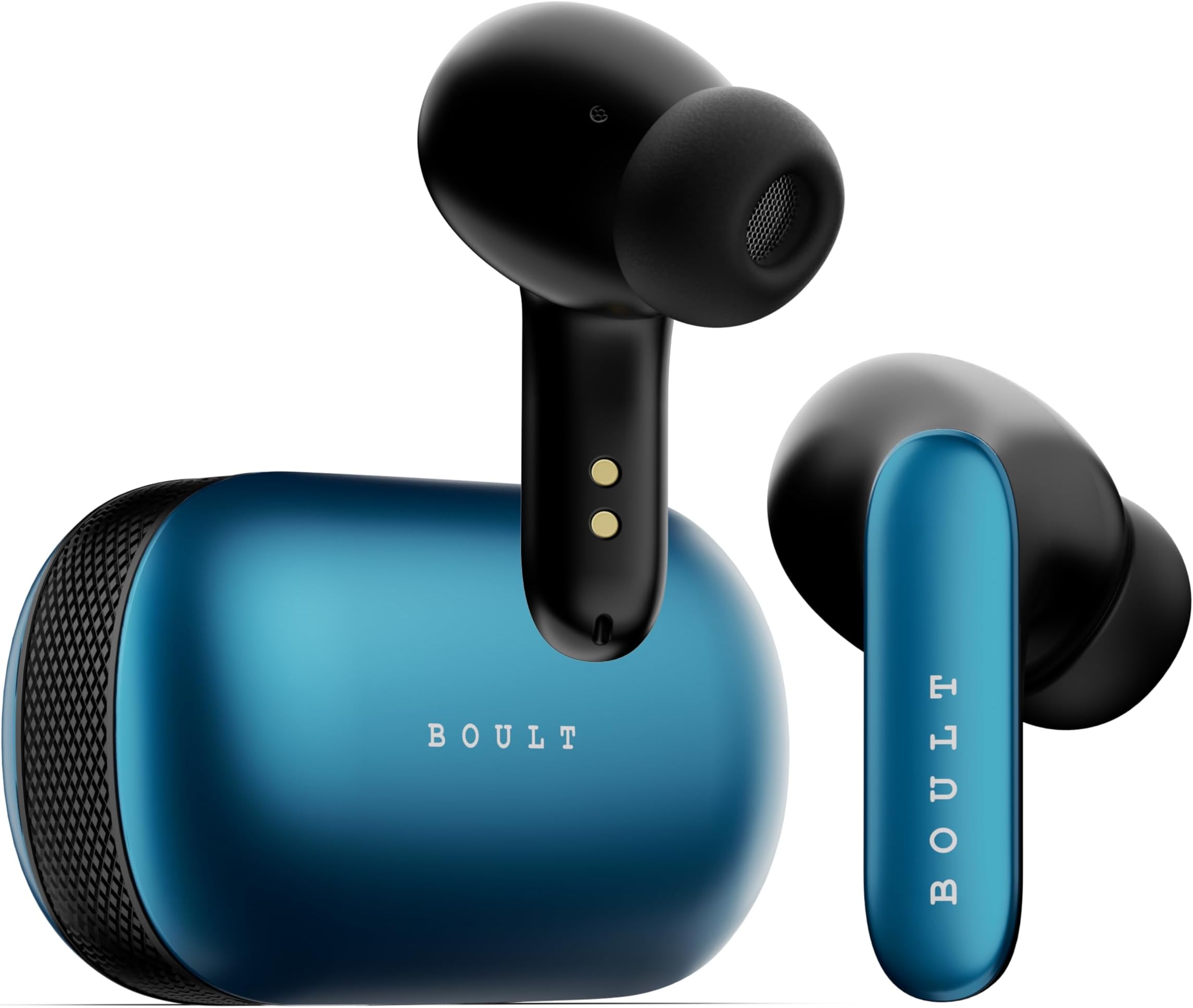 Boult Audio K40 True Wireless in Ear Earbuds with 48H Playtime, Clear ...