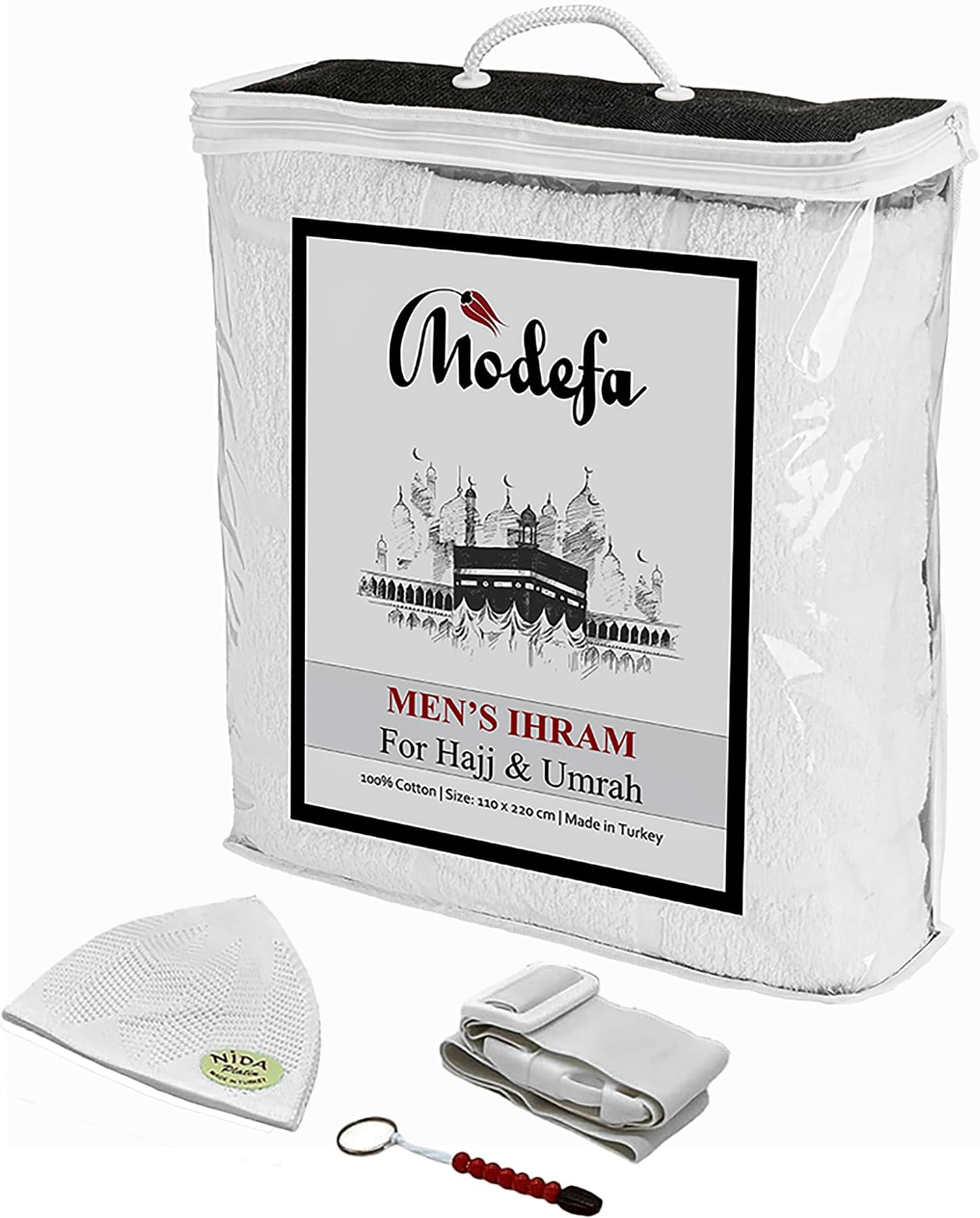 Amazon.com: The Halal Caravan Men's Ihram for Hajj & Umrah - Sweat ...