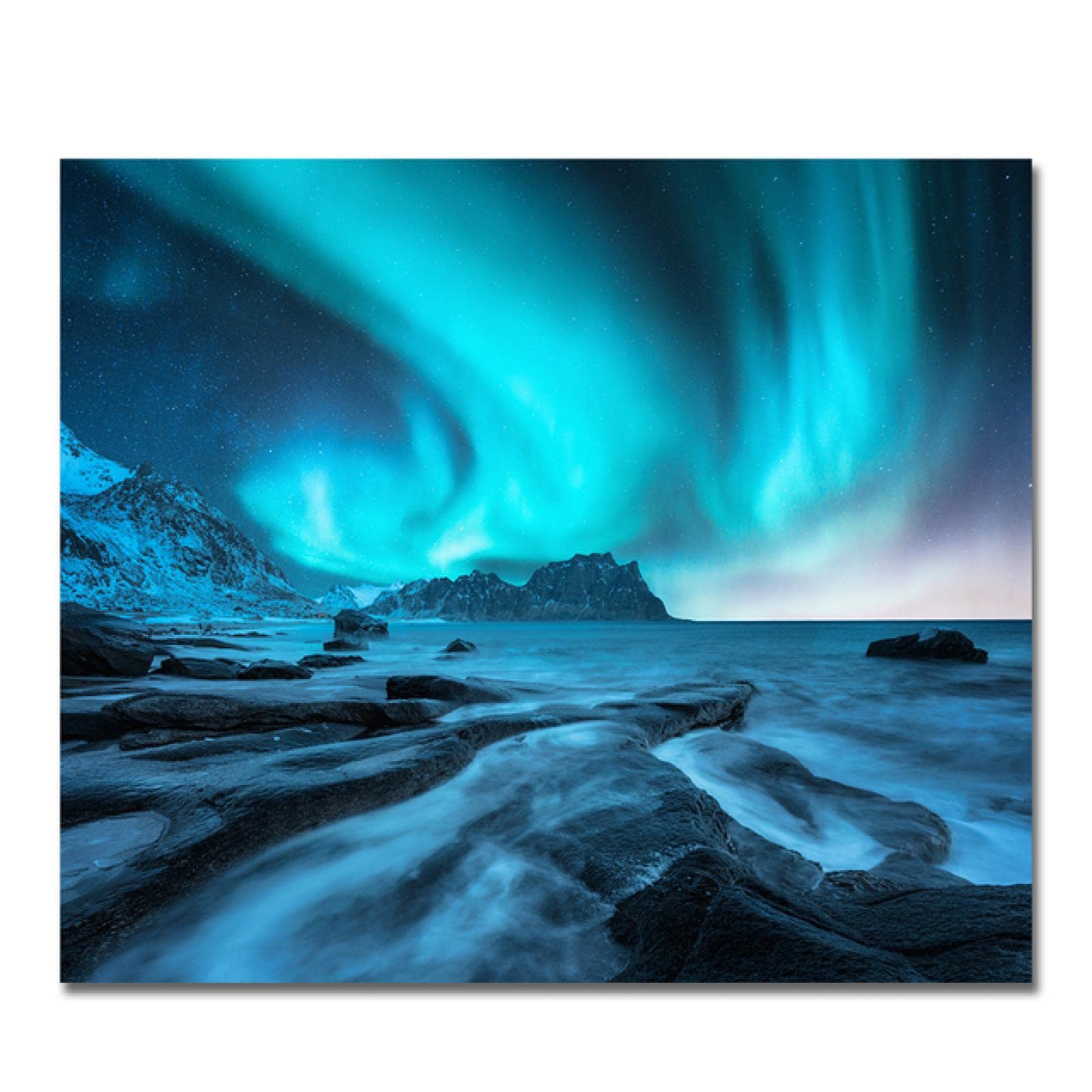 Blue Aurora Landscapes