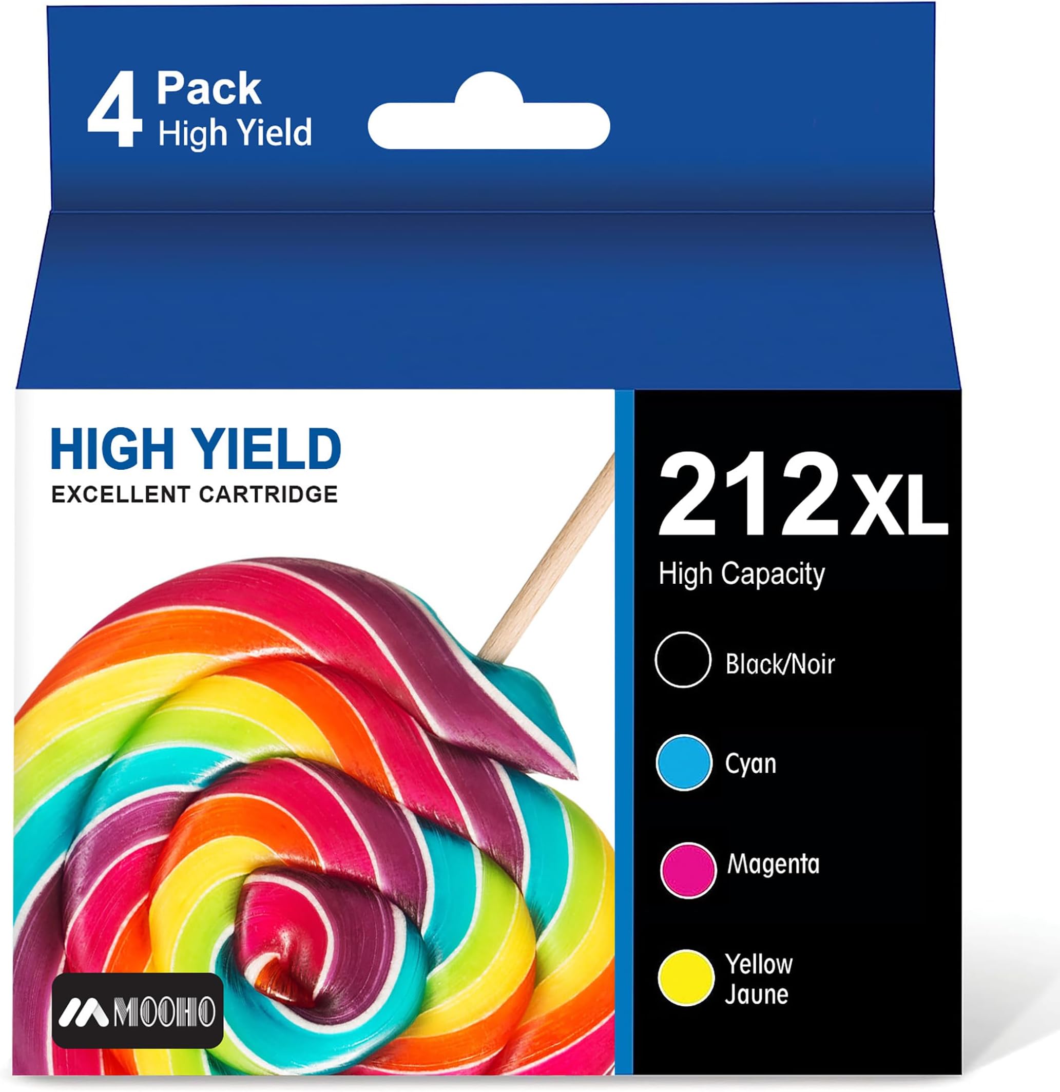 Amazon.com: Vintella 212XL Remanufactured Ink Cartridge Replacement for ...