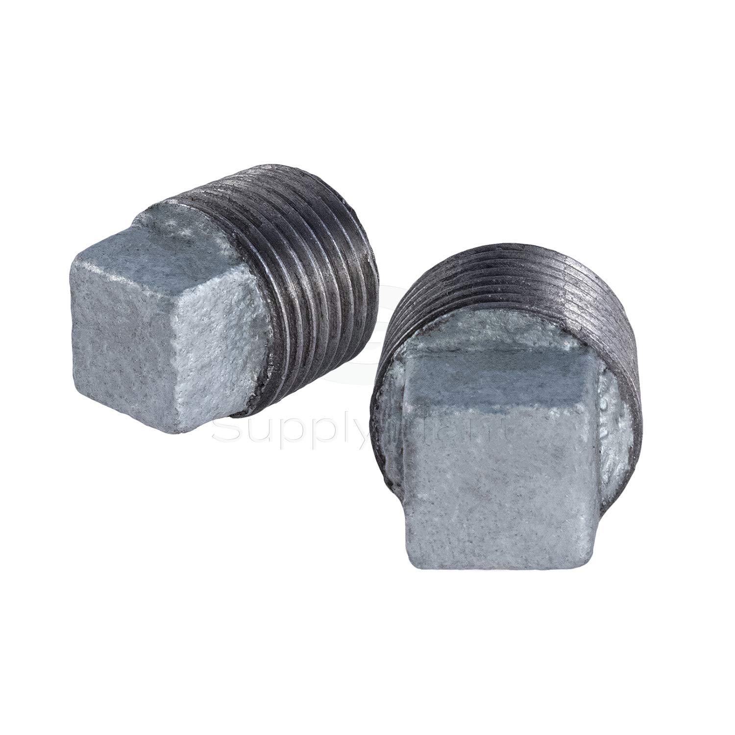 Snapklik.com : Supply Giant HNQM3340 1-1/2 Galvanized Malleable Iron Plug