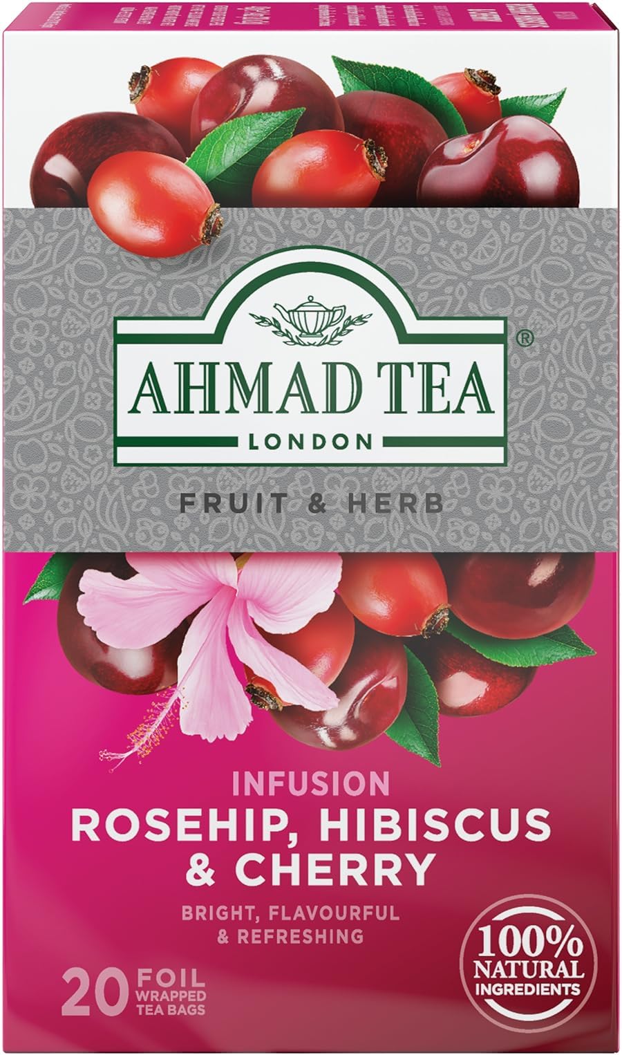 Amazon.com : Ahmad Tea Herbal Tea, Camomile, Honey, & Vanilla Teabags ...