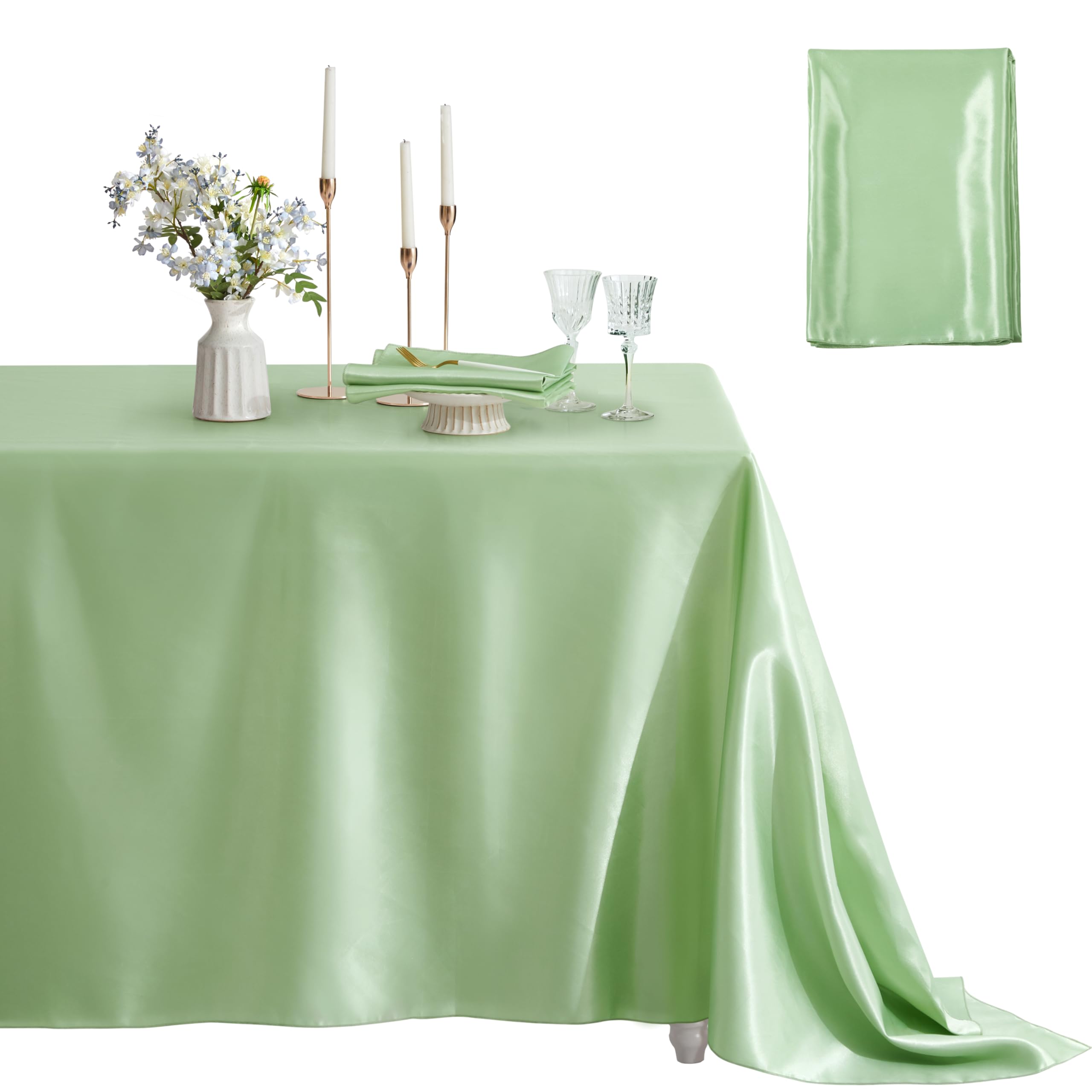Amazon.com: Counfeisly 1 Pack Rectangle Tablecloth Stain Resistant ...