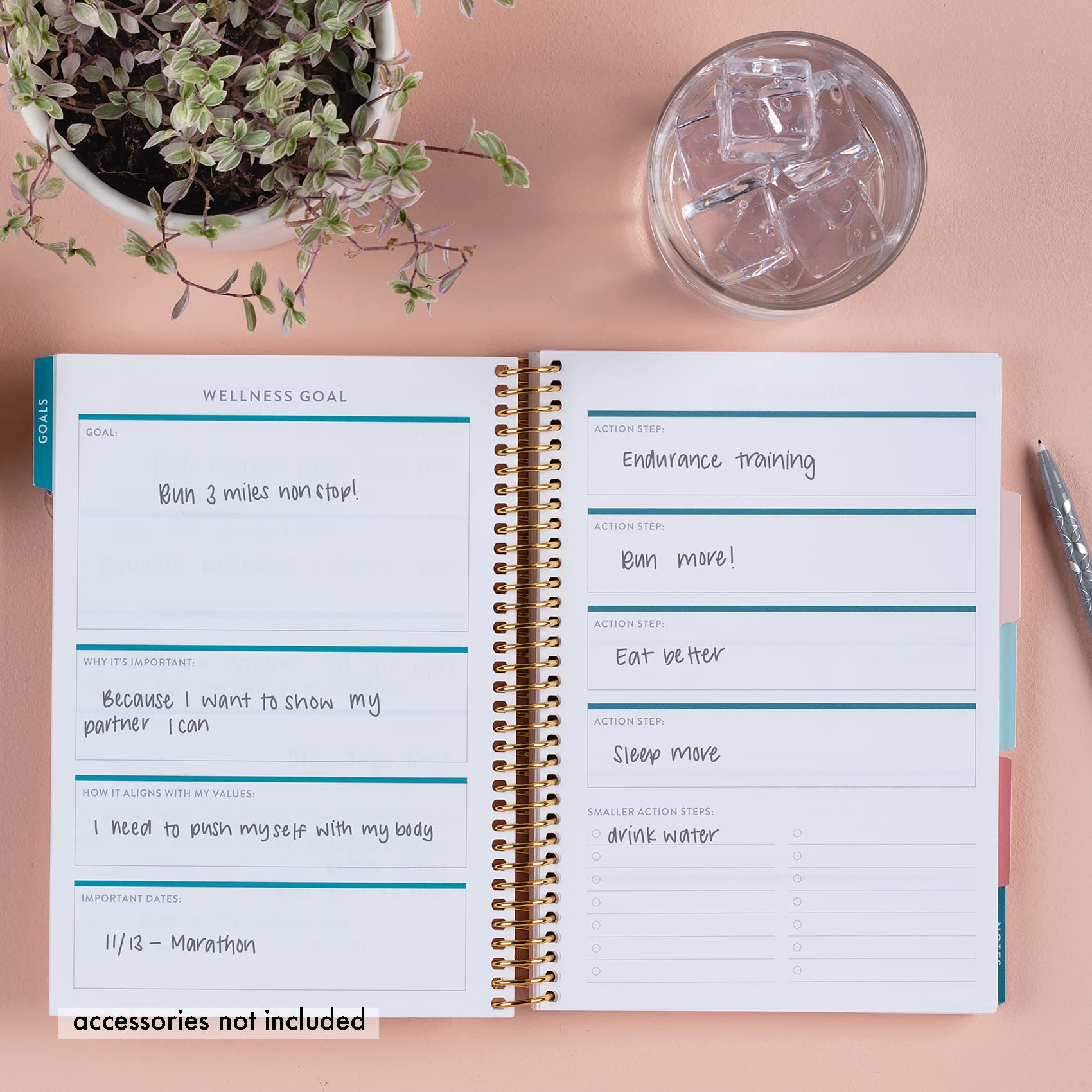 best quality best discount New Erin Condren Guided Journal A5 Wellness