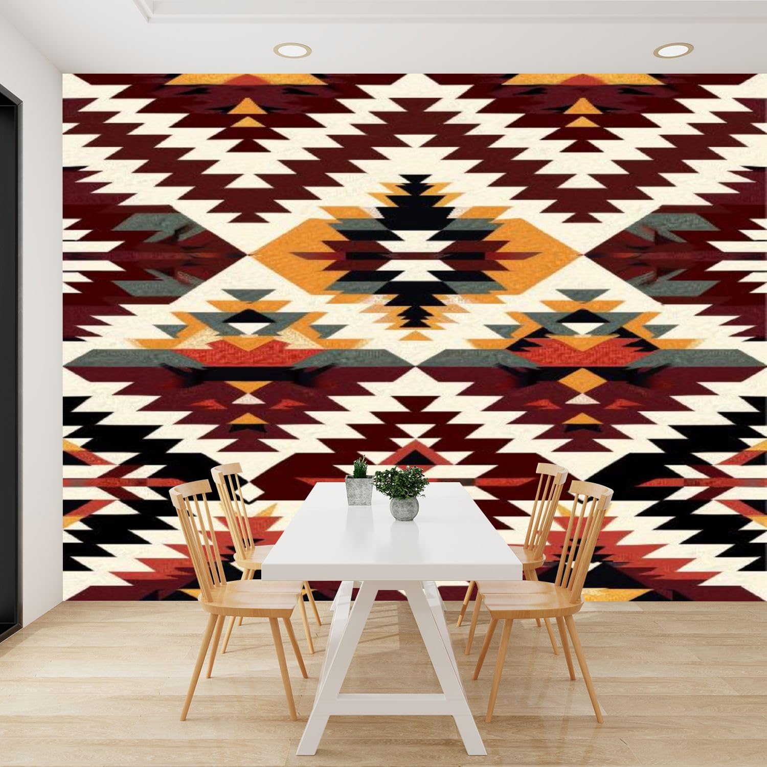 Native American Design Wallpaper