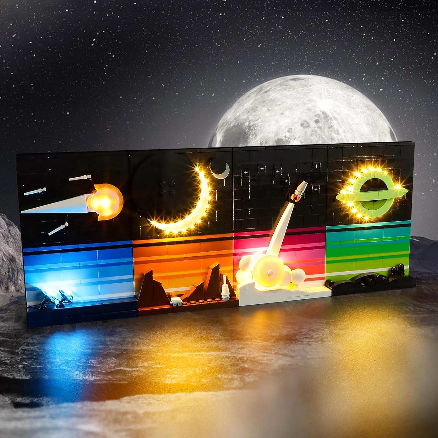 LED Light for Lego 21340 Tales of The Space Age Set,Design and ...