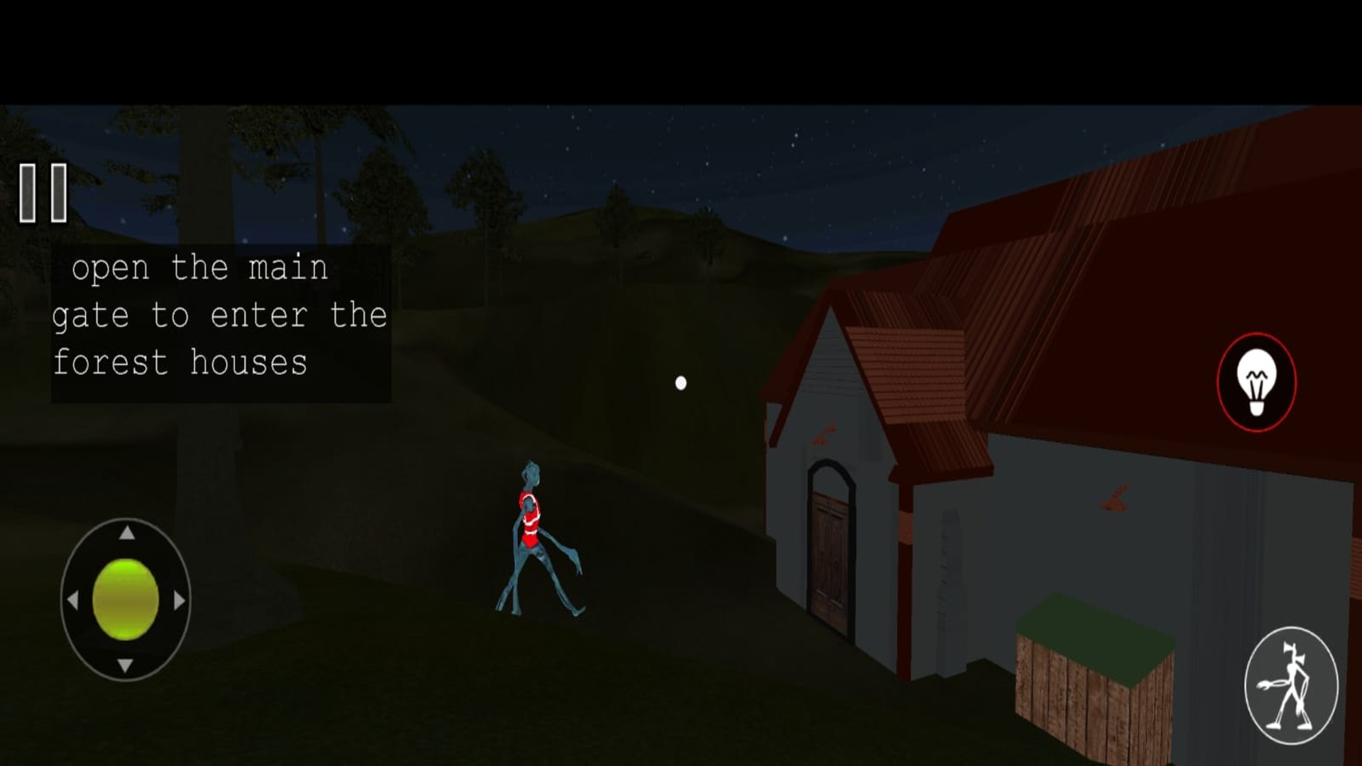 Scary light Head Attack Survival Simulator Games - Dark House Escape ...