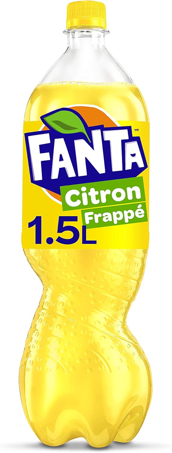 Fanta Citron Frappé Bouteille 1,5 L : Amazon.fr: Epicerie