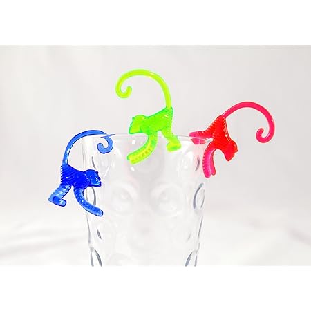 Amazon.com | Monkey Picks - Monkey Cocktail Drink Markers - Pack of 72 ...