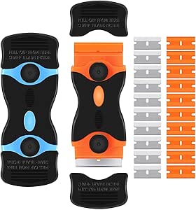 Double-Edged Razor Blade Scrapers, Scraper Tool for Removing Glue ...