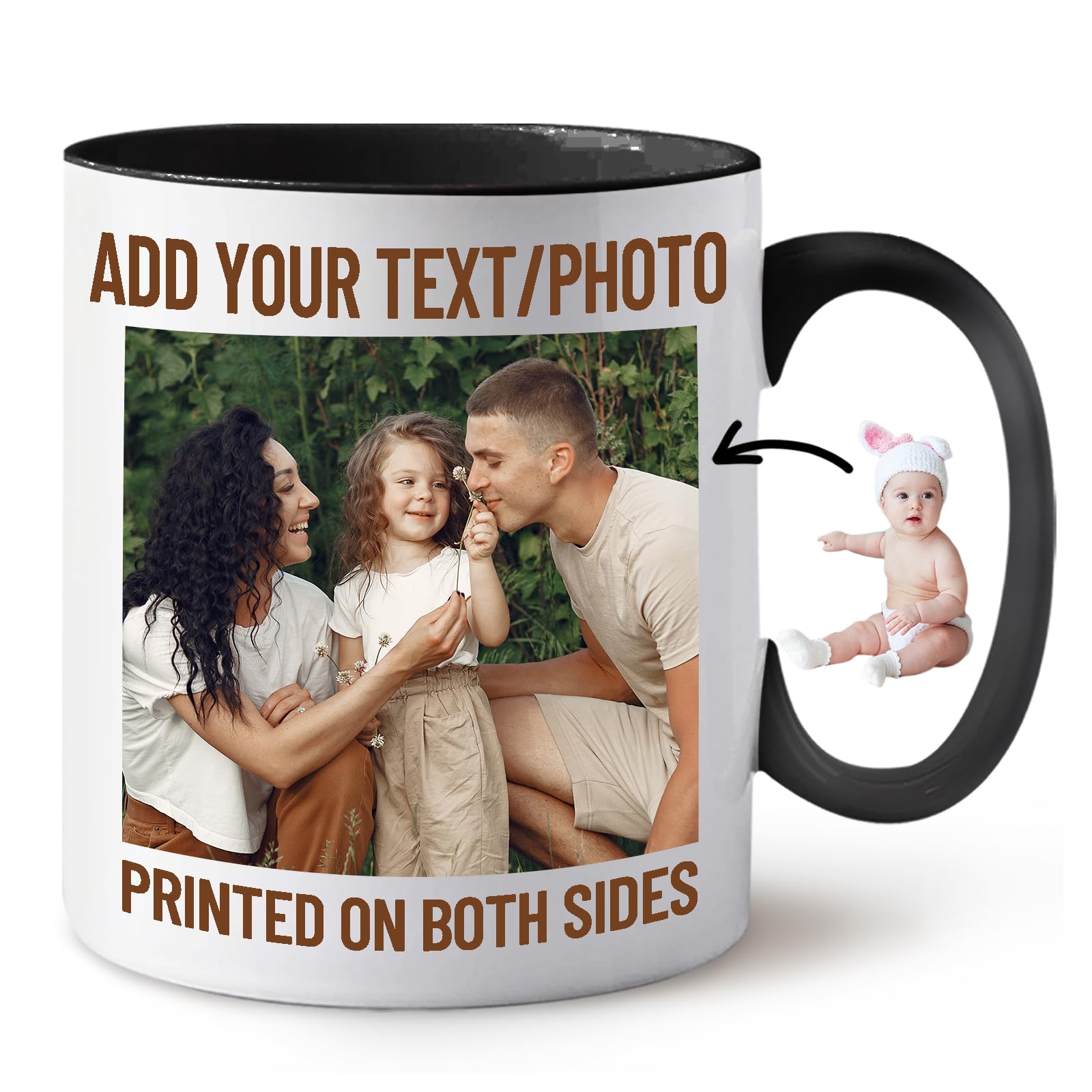 Amazon.com: Individz Personalized Coffee Mug, Custom Mug with Picture ...