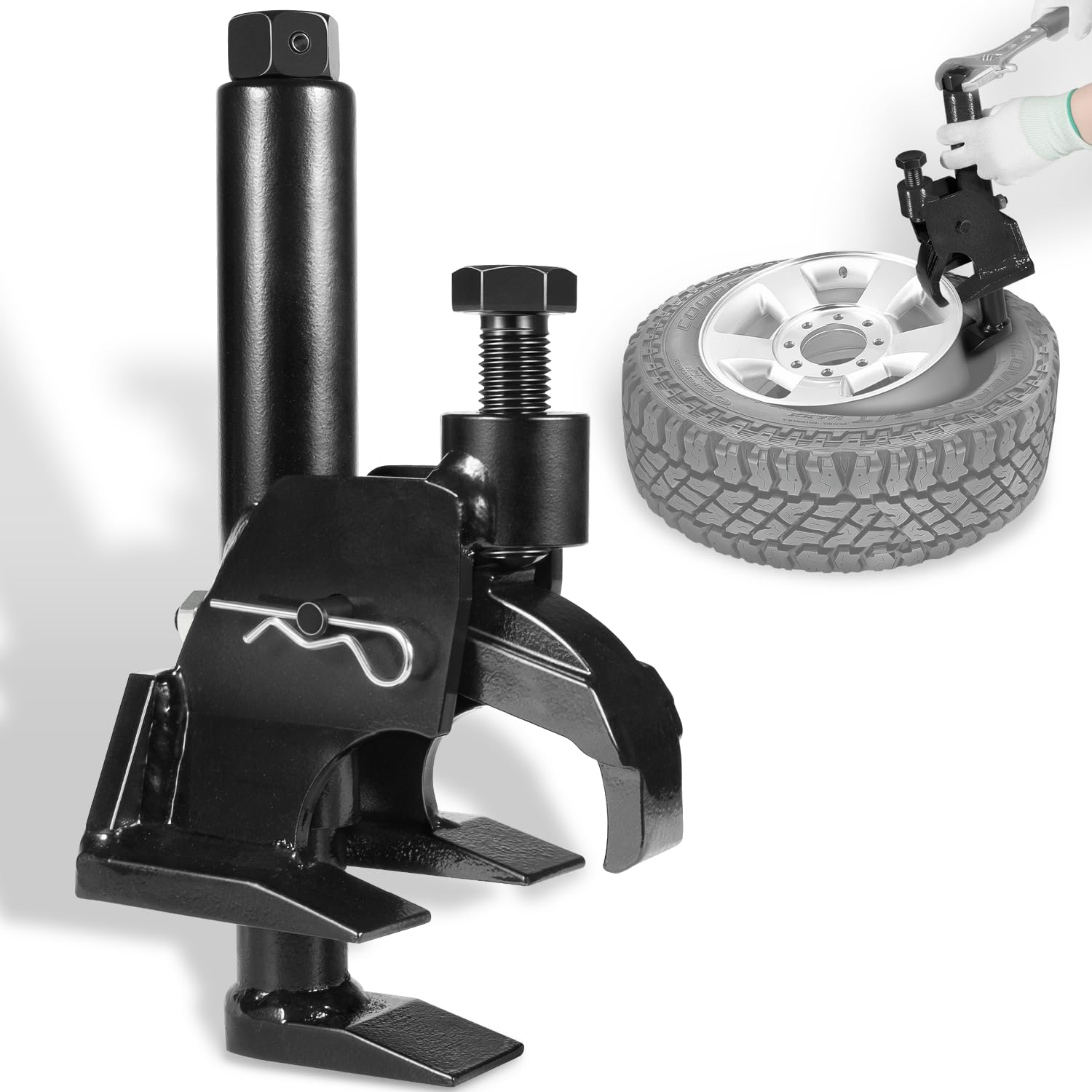 LAIKOU Manual Tire Bead Breaker Fits 38"- 42" Tires for ATVs UTVs ...