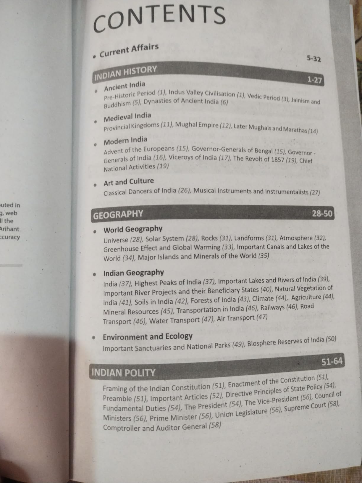 Buy Arihant General Knowledge 2025 with Current Affairs Update For All ...