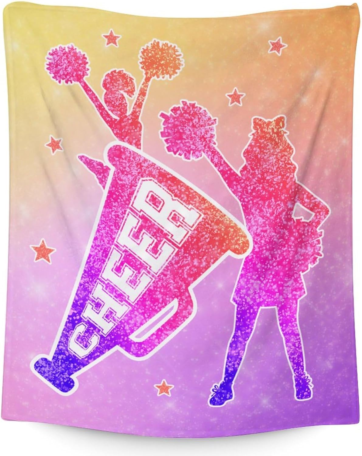 Amazon.com: Cheer Blanket Gifts for Girls - Soft Fluffy Throw Blanket ...