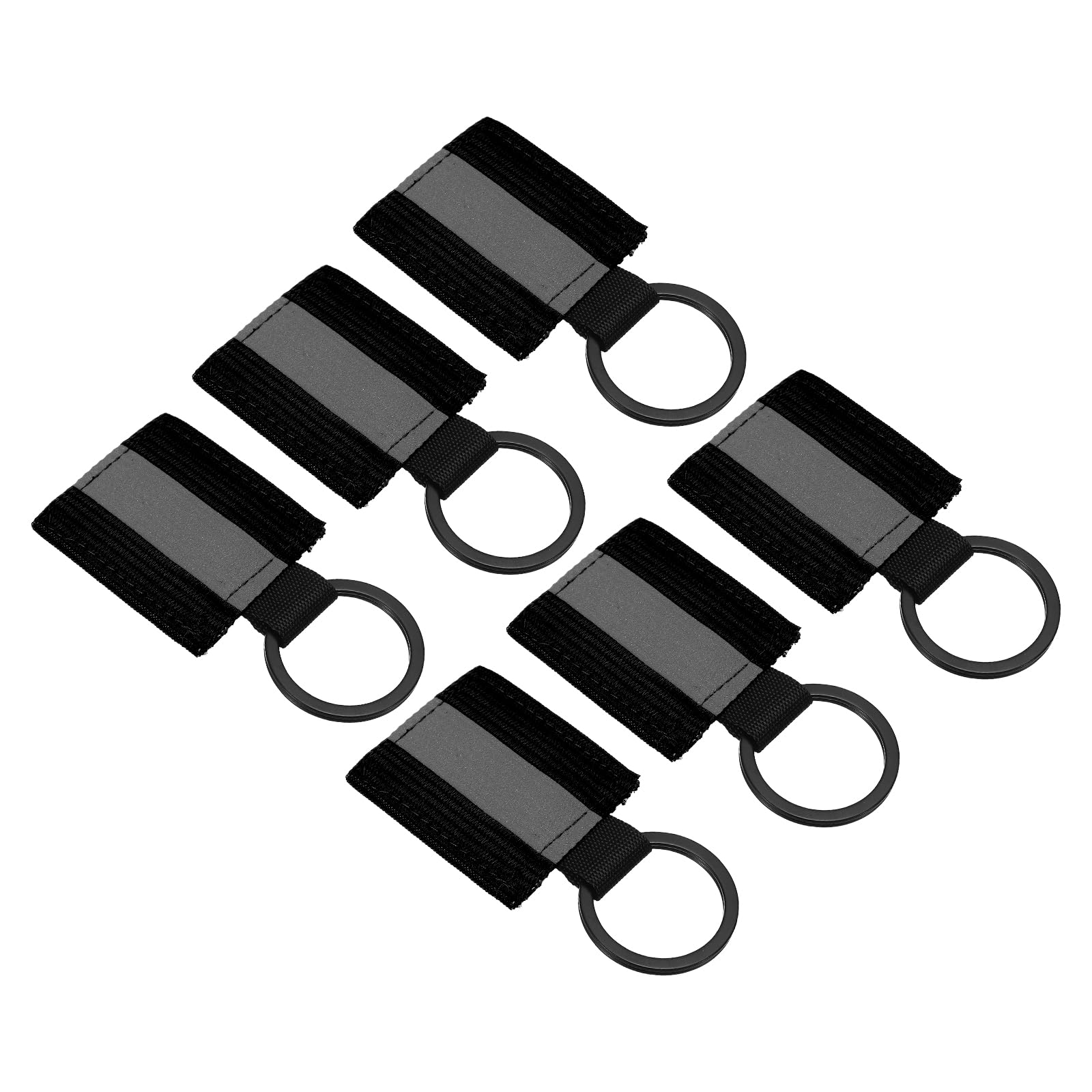 Backpack Zipper Pulls PATIKIL Reflective Keychain Tags - 6 Pack High ...