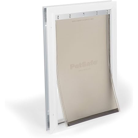 Amazon.com: PetSafe Freedom Aluminum Dog and Cat Door with Durable ...