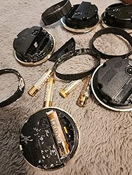 Amazon.com: SJT ENTERPRISES, INC. 1-Pack 2.5" Craft White Clock Insert ...