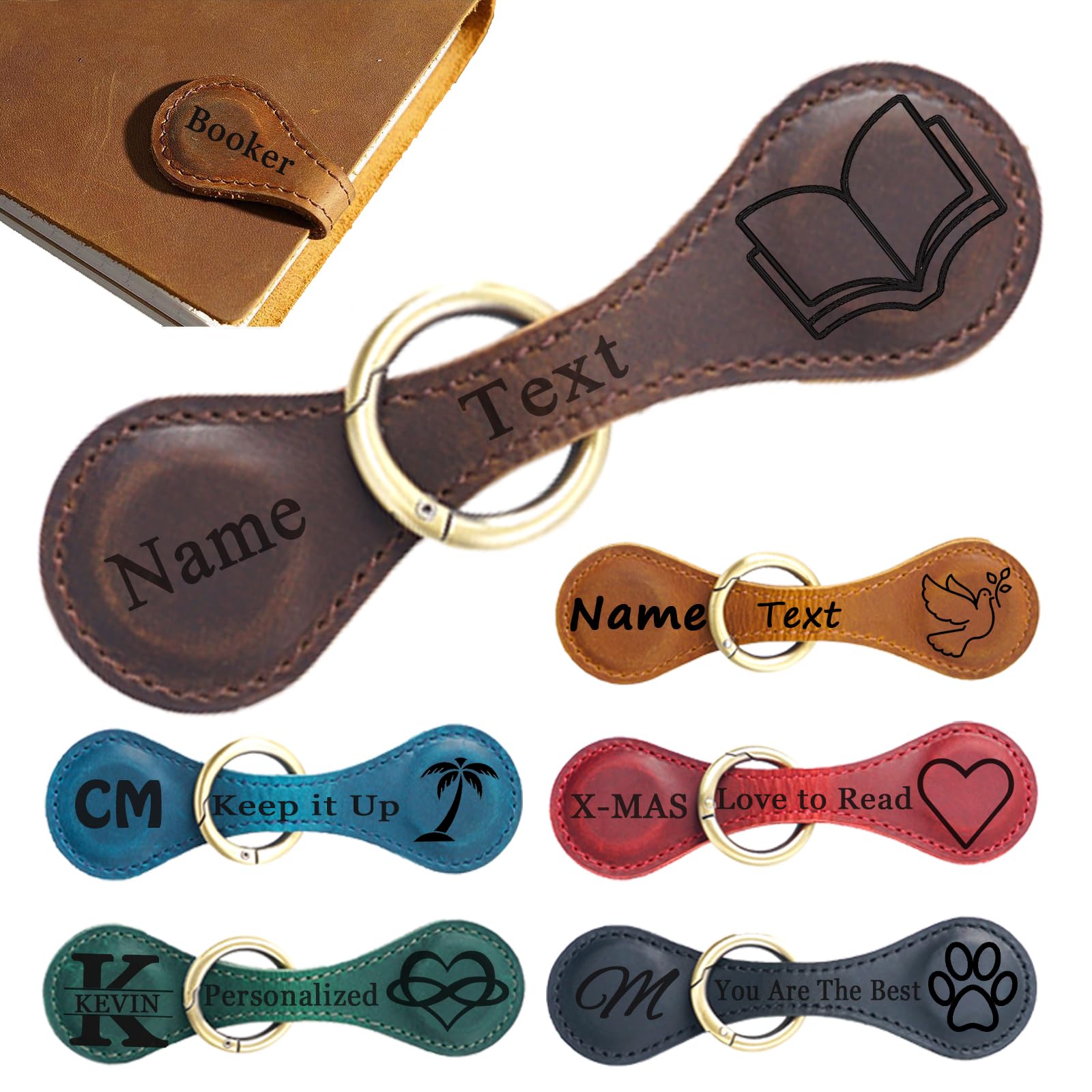 Snapklik.com : Custom Magnetic Bookmarks Personalized Cute Pull-Up ...