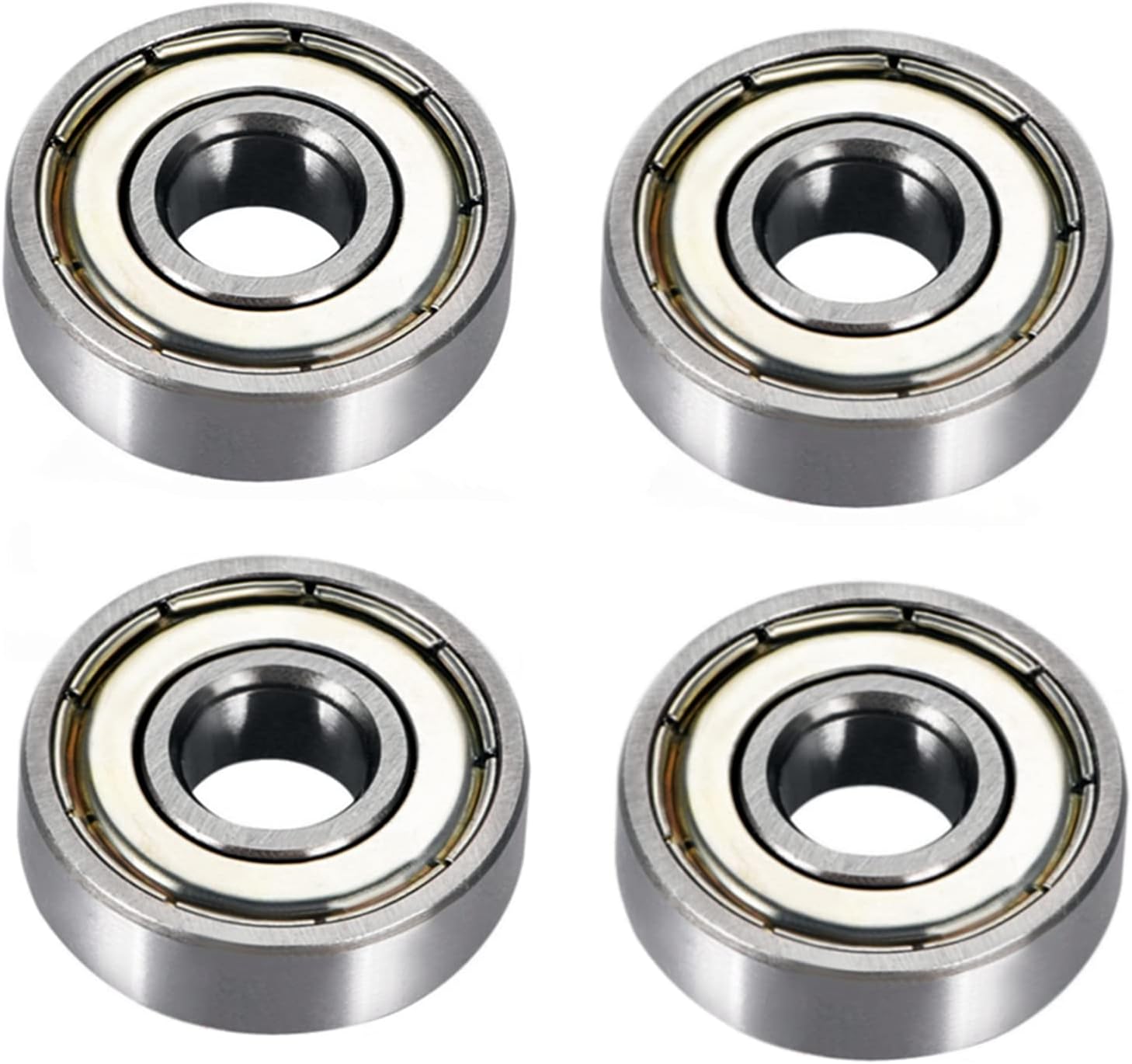 sourcing map 696ZZ Deep Groove Ball Bearing Double Shield 696-2Z ...