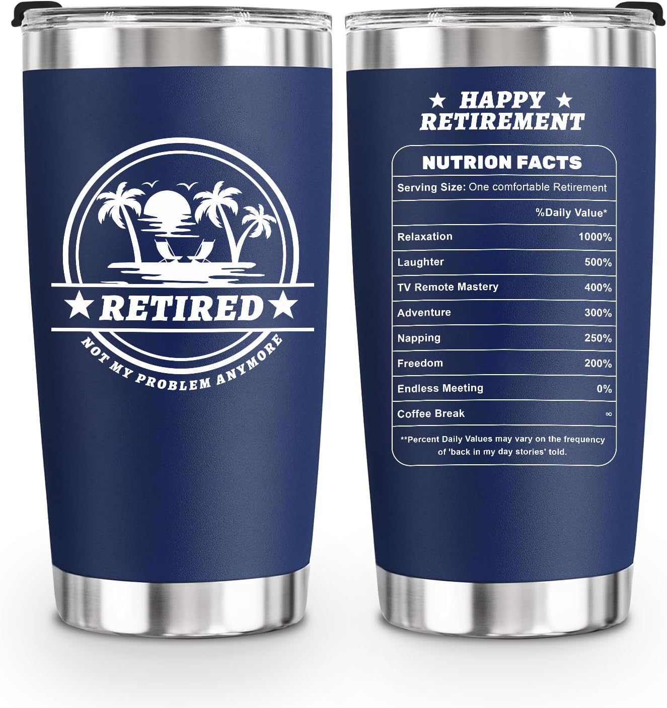 Amazon.com: PIOYE Retirement Gifts for Men, Retirement Tumbler 20oz ...