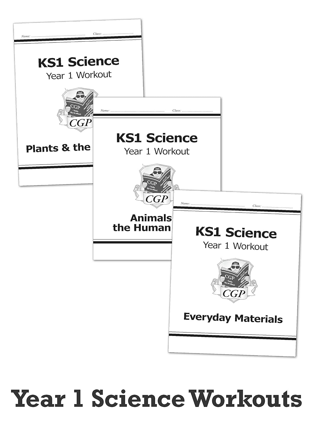 KS1 Science Year 1 Workout Bundle: Amazon.co.uk: CGP Books: Books