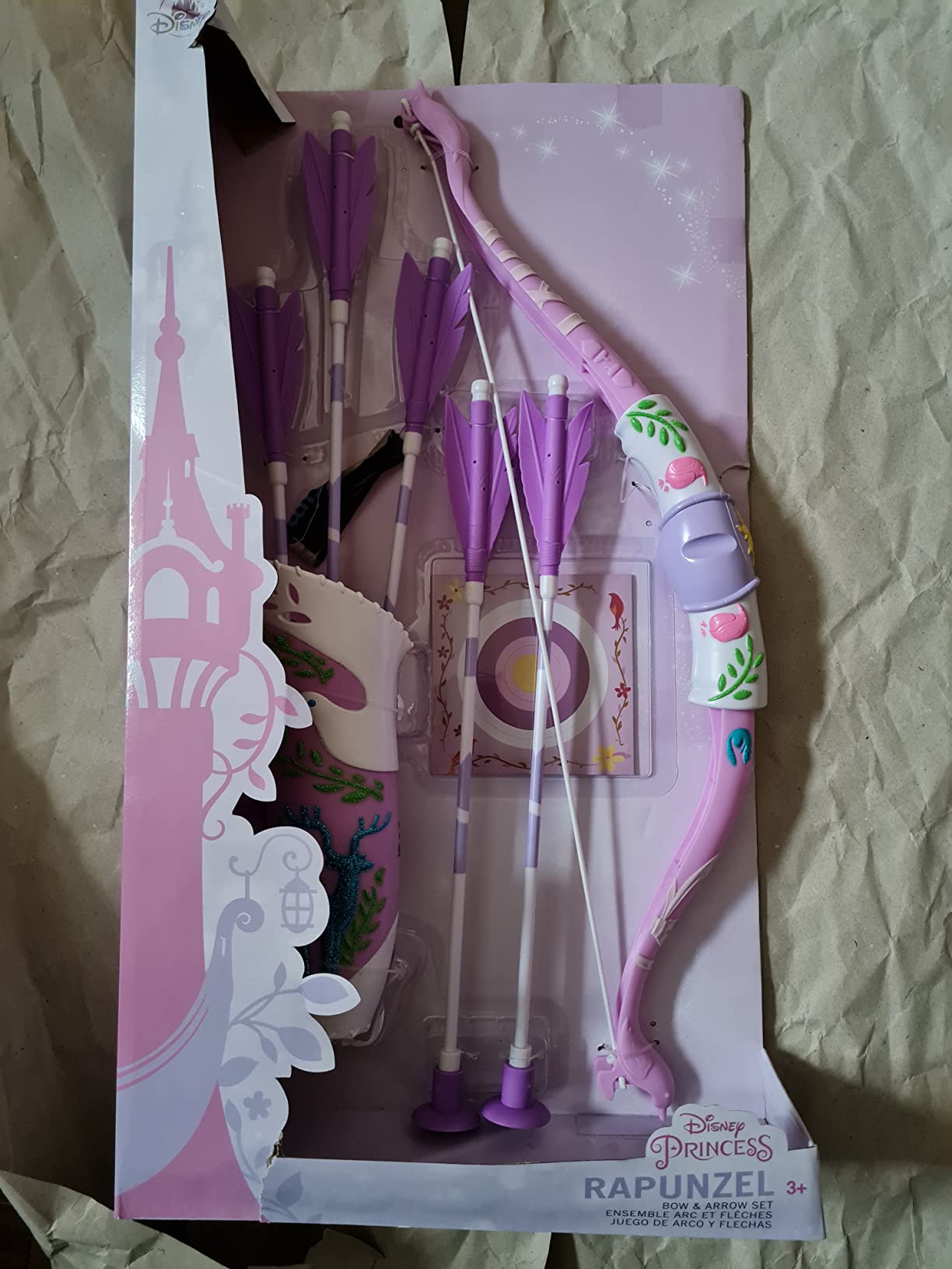 Disney Store Official Rapunzel Bow and Arrow Set, Tangled, Princess ...