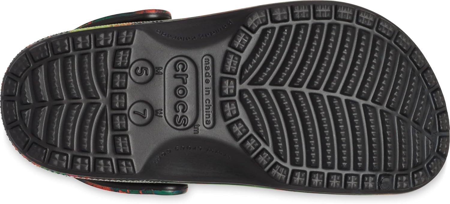 Crocs Classic Solar Rainbow Clogs
