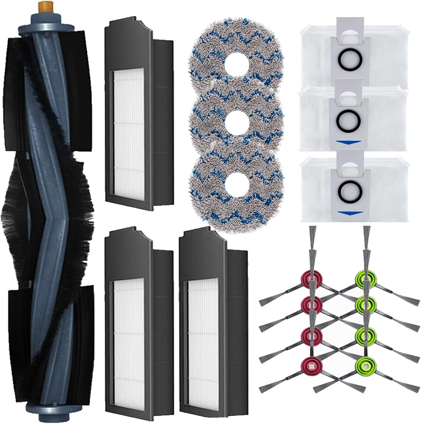 Amazon.com - WINWINHOME Replacement Accessories Kit Fit for ECOVACS Deebot X1 Omni/X1 Turbo /X1 ...