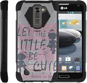 MINITURTLE Case Compatible w/LG Escape 3 | K8 | Phoenix 2 Case, [Shock ...