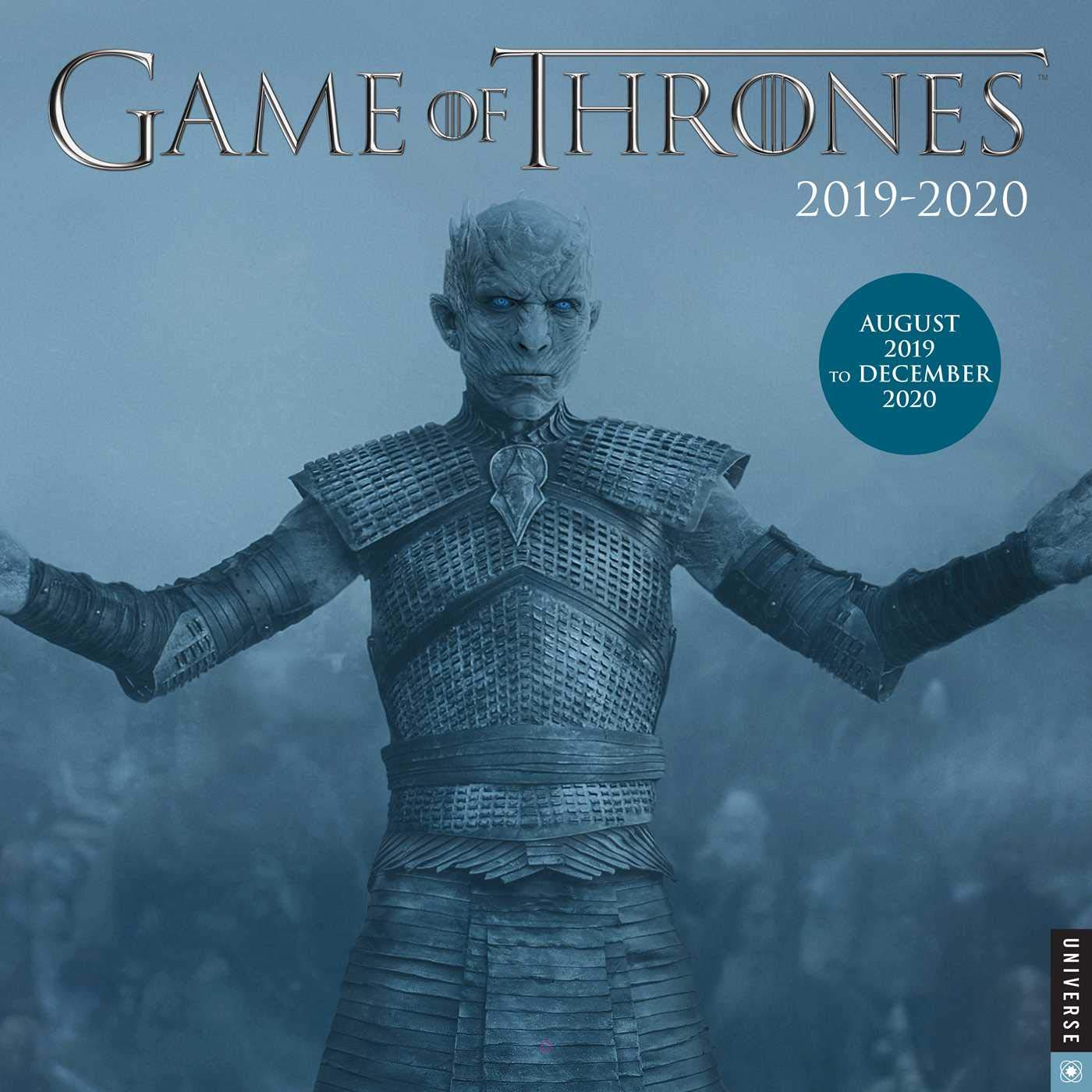 Game of Thrones 2019-2020 17-Month Calendar : HBO: Amazon.co.uk: Books
