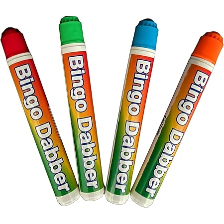 Bingo Dabbers, Shuttle Art 15 Colours Washable Dot Markers for Kids ...