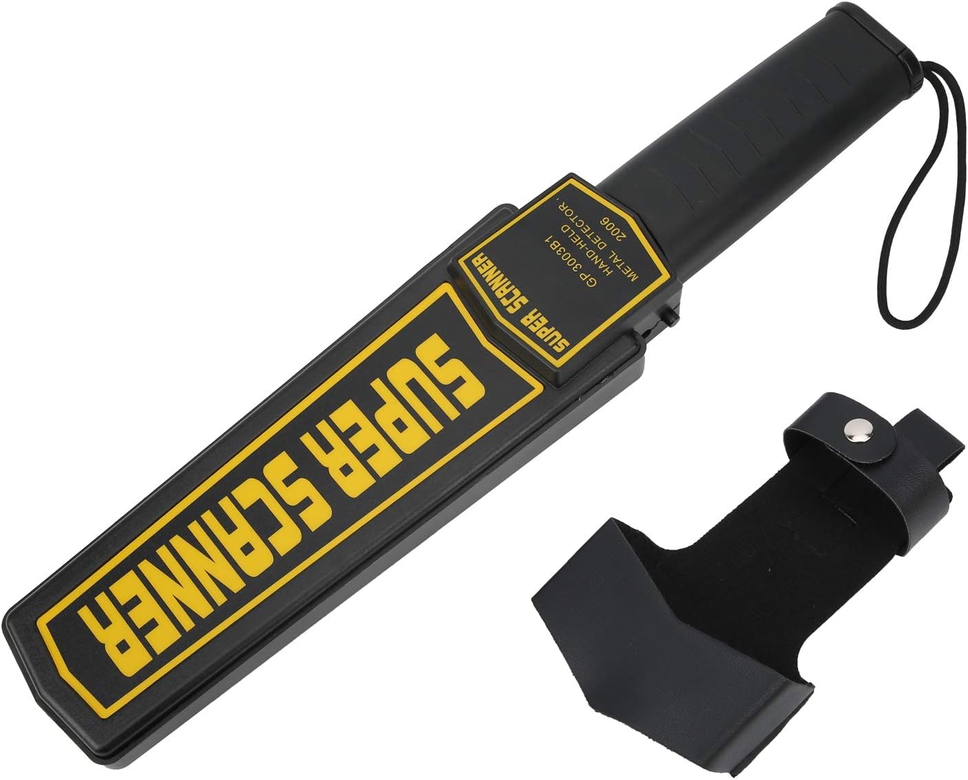 Metal Detector Wand, Portable Hand Held Metal Detector Body Scanner ...