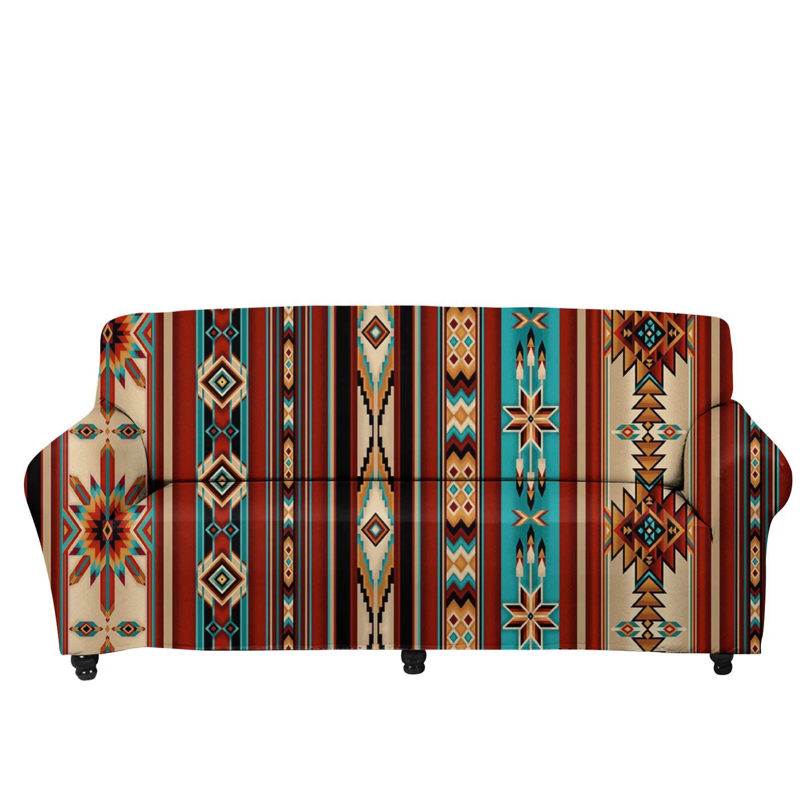 Amazon.com: Horeset Traditional Southwestern Aztec Style Stretch Chair ...