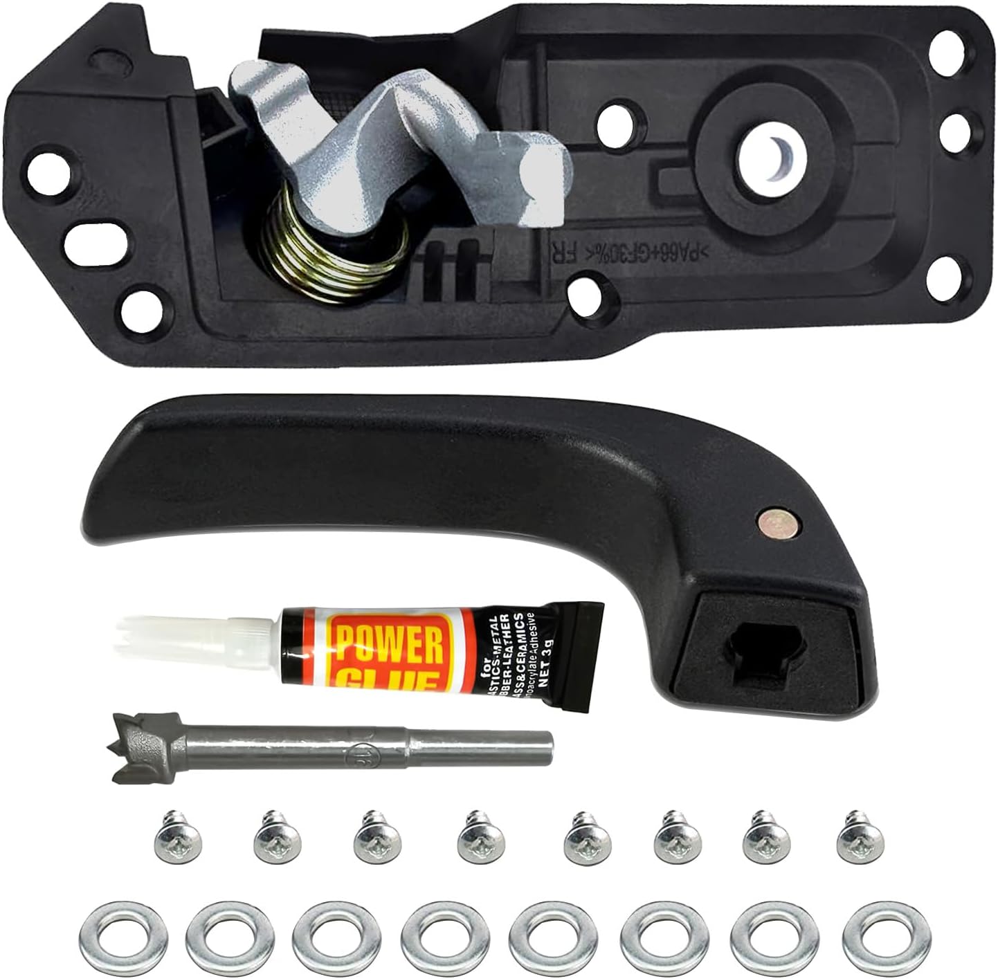 Interior Inside Front Right Passenger Door Handle Compatible with 2007 ...