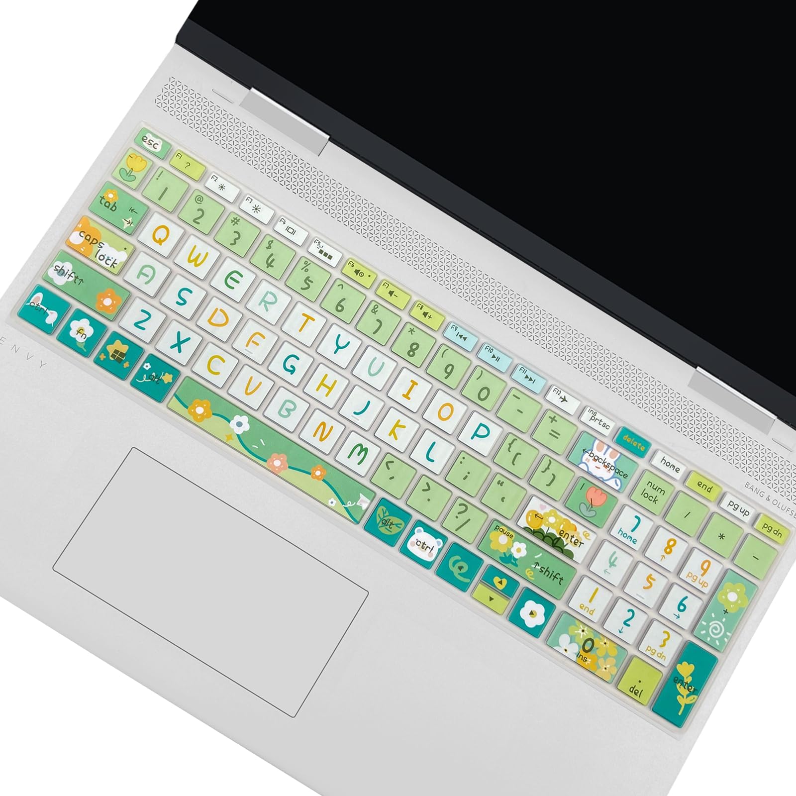 Amazon.com: Cute Keyboard Cover for 15.6’’ HP Laptop 15-dw 15-dy 15-ef ...