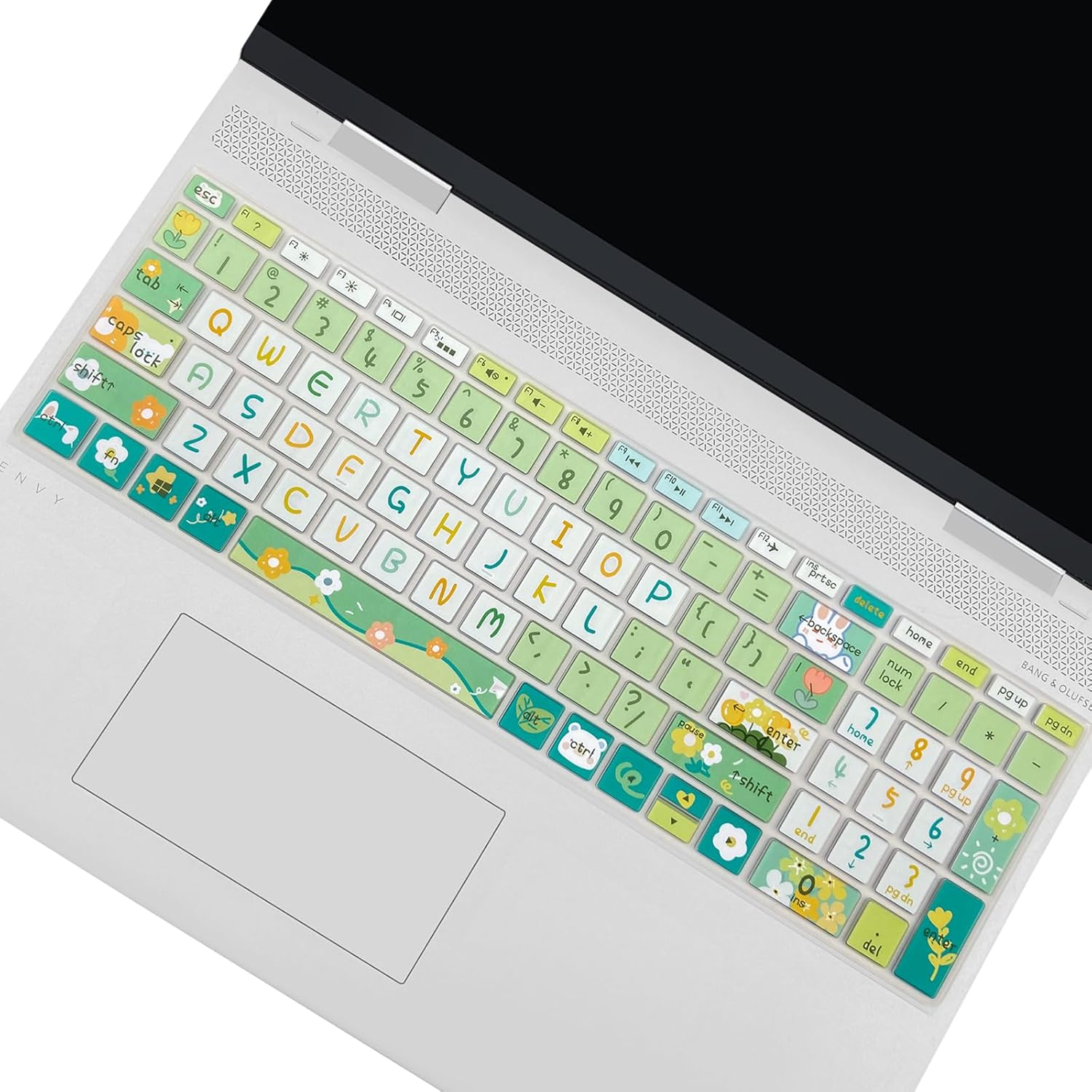 Amazon.com: Cute Keyboard Cover for 15.6’’ HP Laptop 15-dw 15-dy 15-ef ...