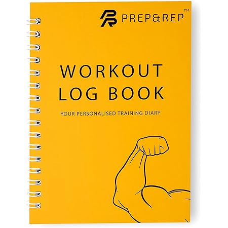 Ultimate Gym Workout Log Book, XL A5 Exercise, Fitness and Training ...