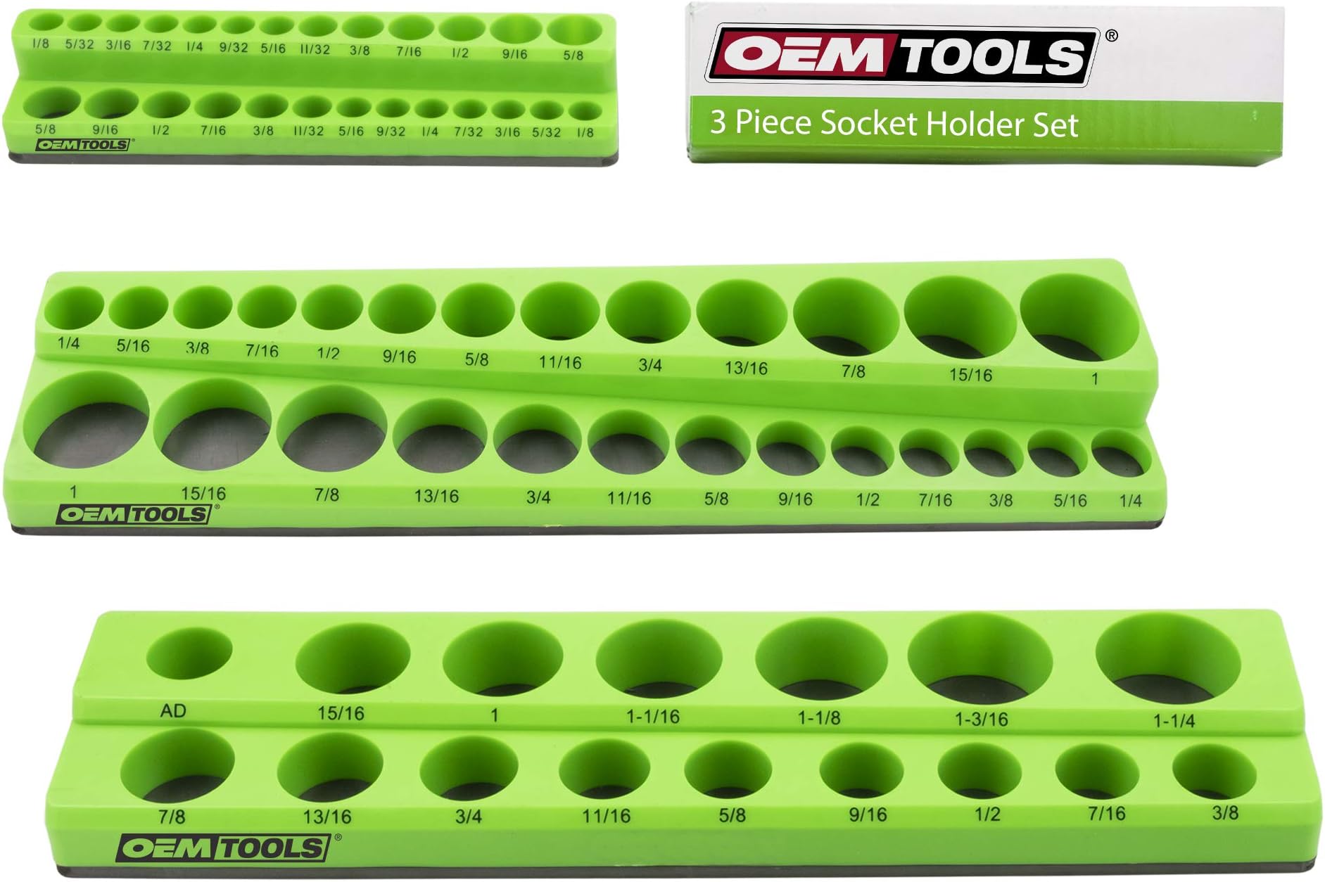 Amazon.com: Hansen Hex / Torx Socket Bit Holder Organizer Tray - HSN ...