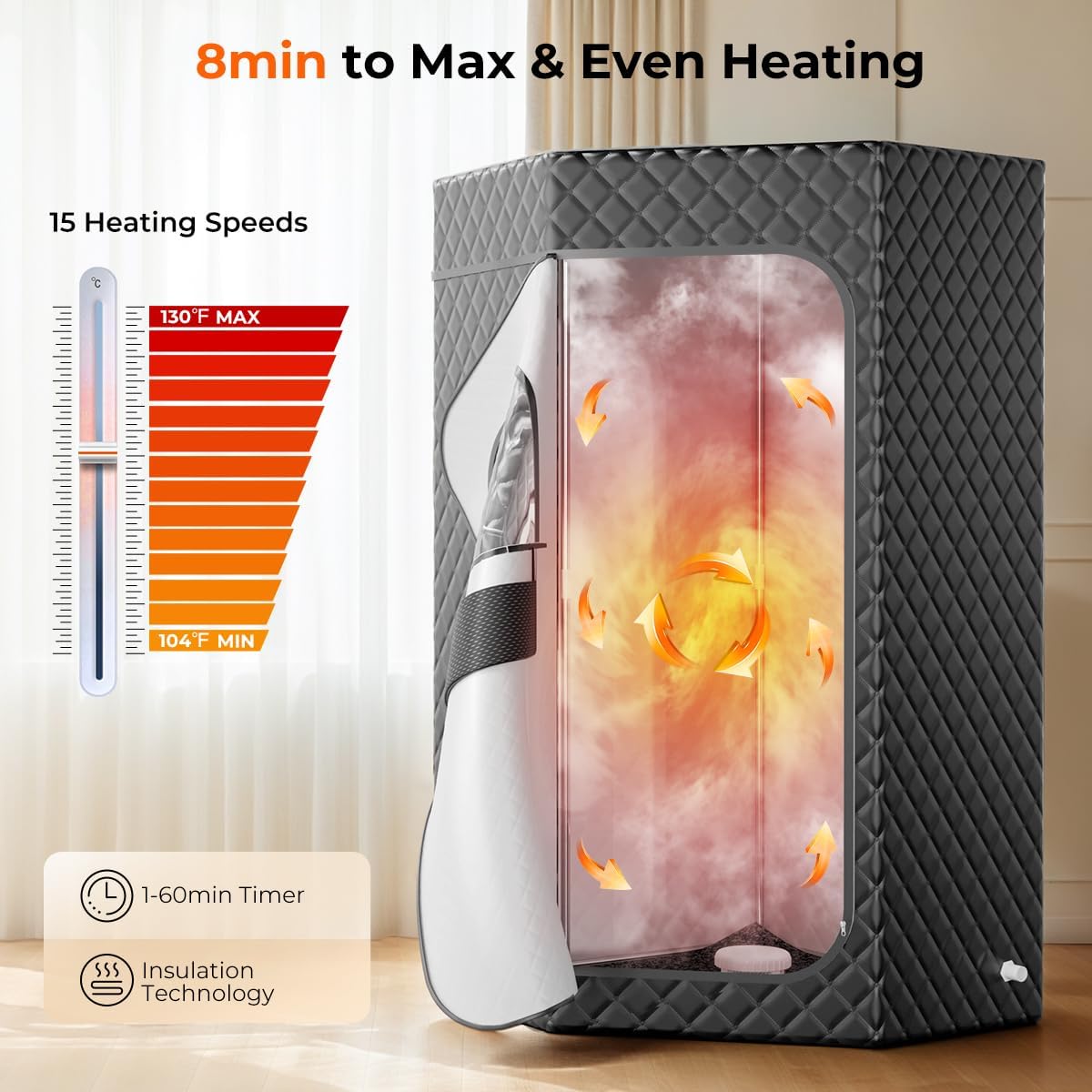 Sauna Box, Portable Steam Sauna, Portable Sauna for Sri Lanka | Ubuy