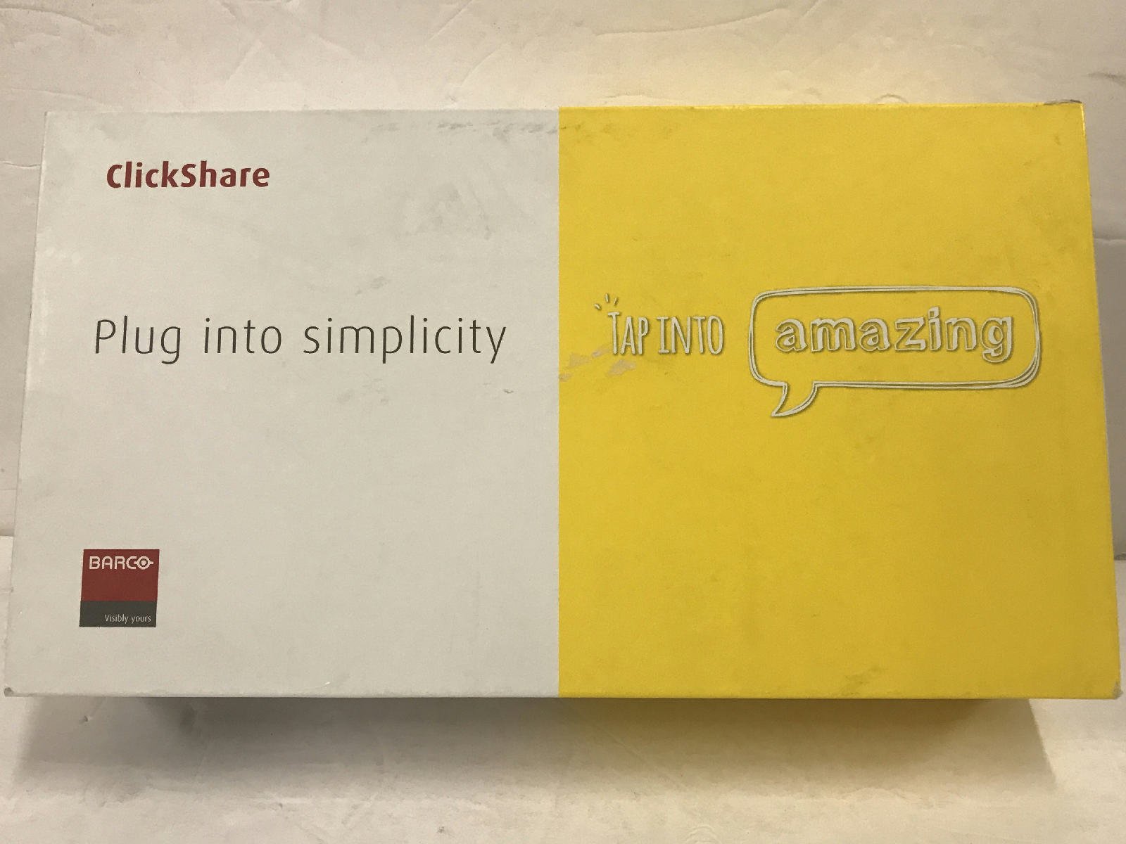 Amazon.com: Barco R9861510NA CS-100 CLICKSHARE Set INCL 1CS-100 Base ...