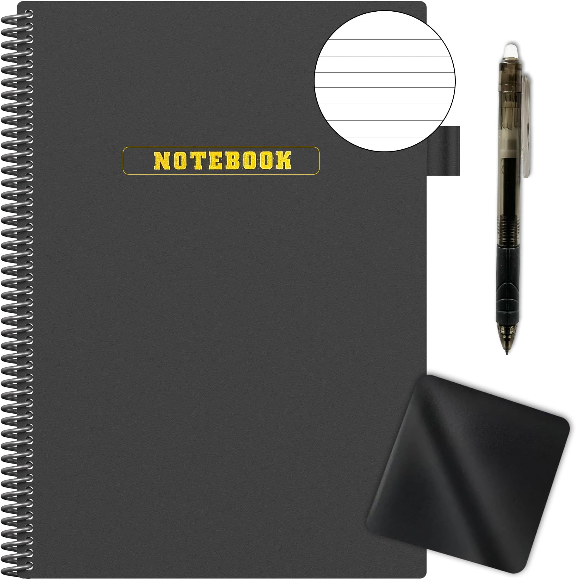 HOMESTEC Cahier de Note Réutilisable Letter A4 - Écrivez à l'Infini ...