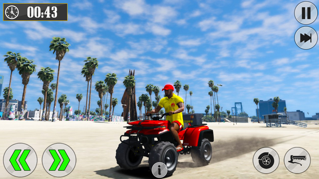 Real ATV Car Hot Quad Bike Speed 4XL Wheels 3D Stunts Ramps Racing ...